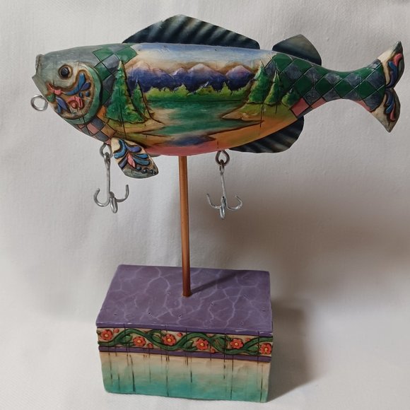 Jim Shore | Art | Jim Shore Lake Lure Heartwood Creek Enesco Art | Poshmark